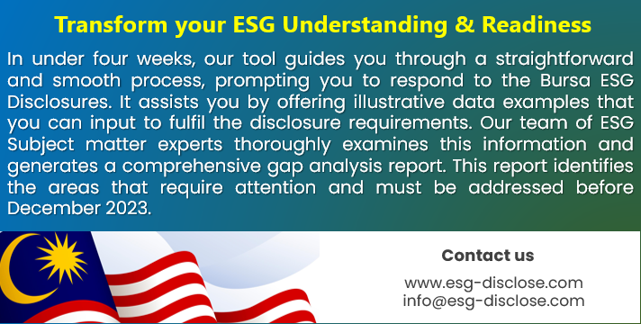 ESG Readiness Assessment - ESG Disclose Limited